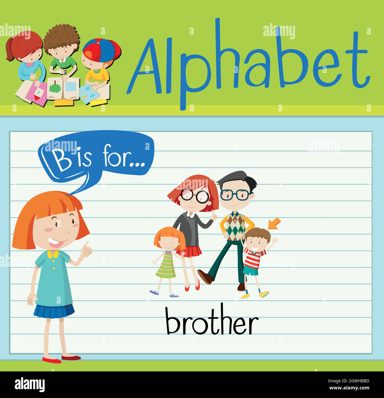 Card b daughter hi-res stock photography and images - Alamy