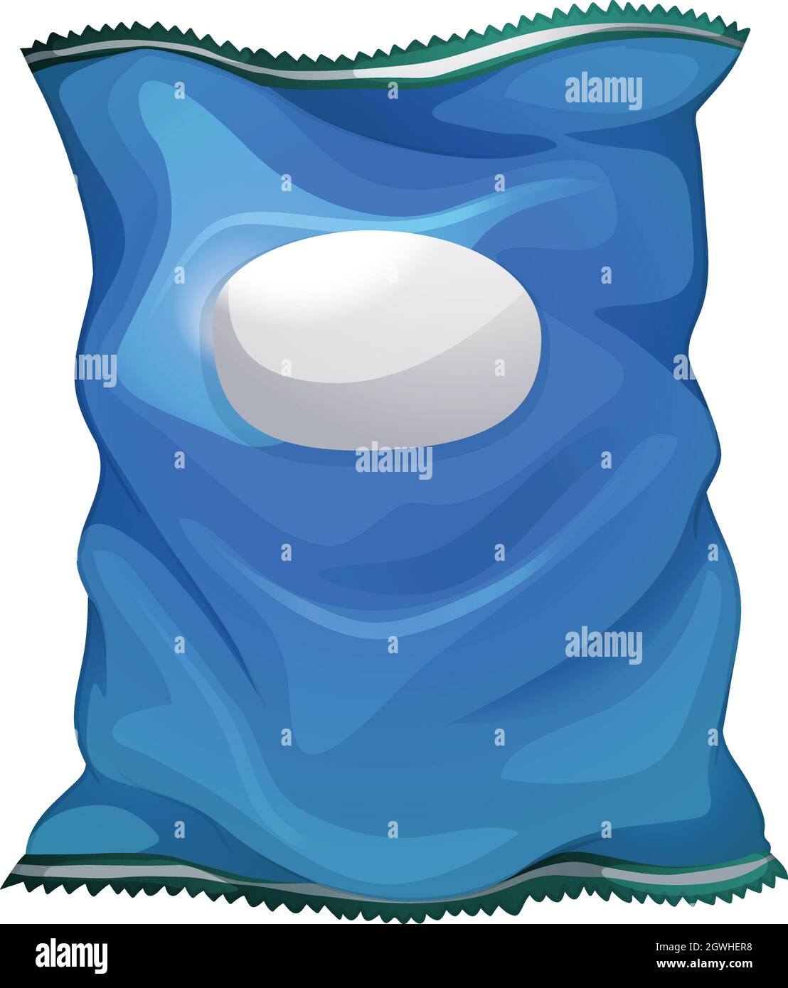 A blue pack Stock Vector Image & Art - Alamy