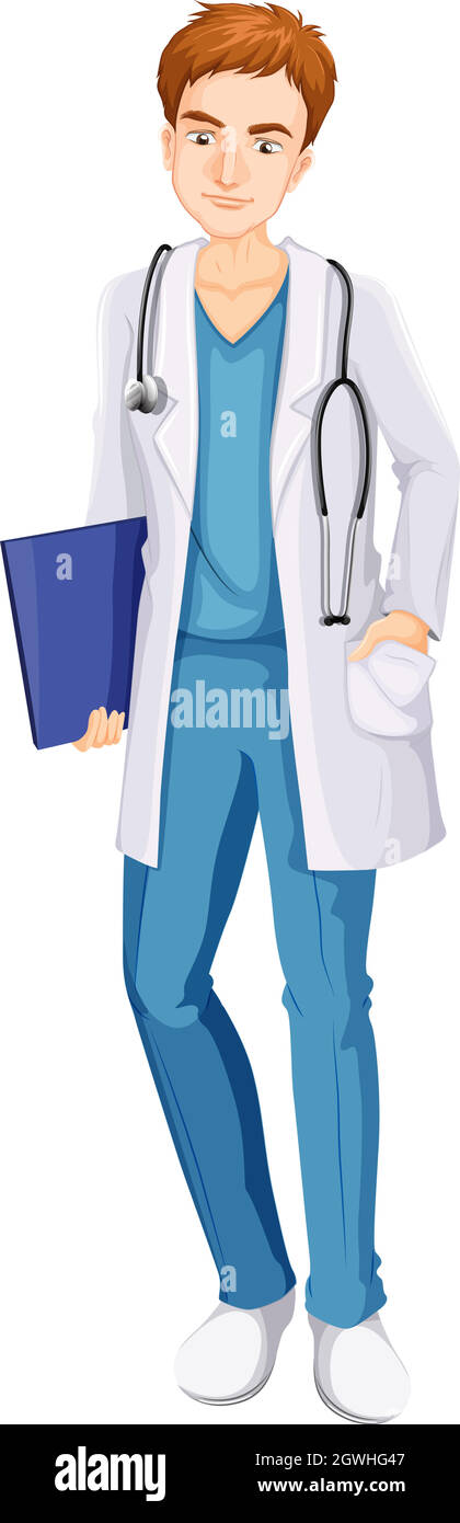 Silhouette nurse Stock Vector Images - Alamy