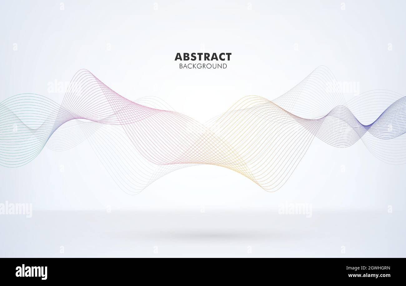 Abstract wave background Stock Vector Images - Alamy