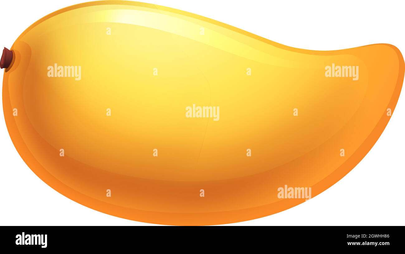 Mango smoothie Stock Vector Images - Alamy