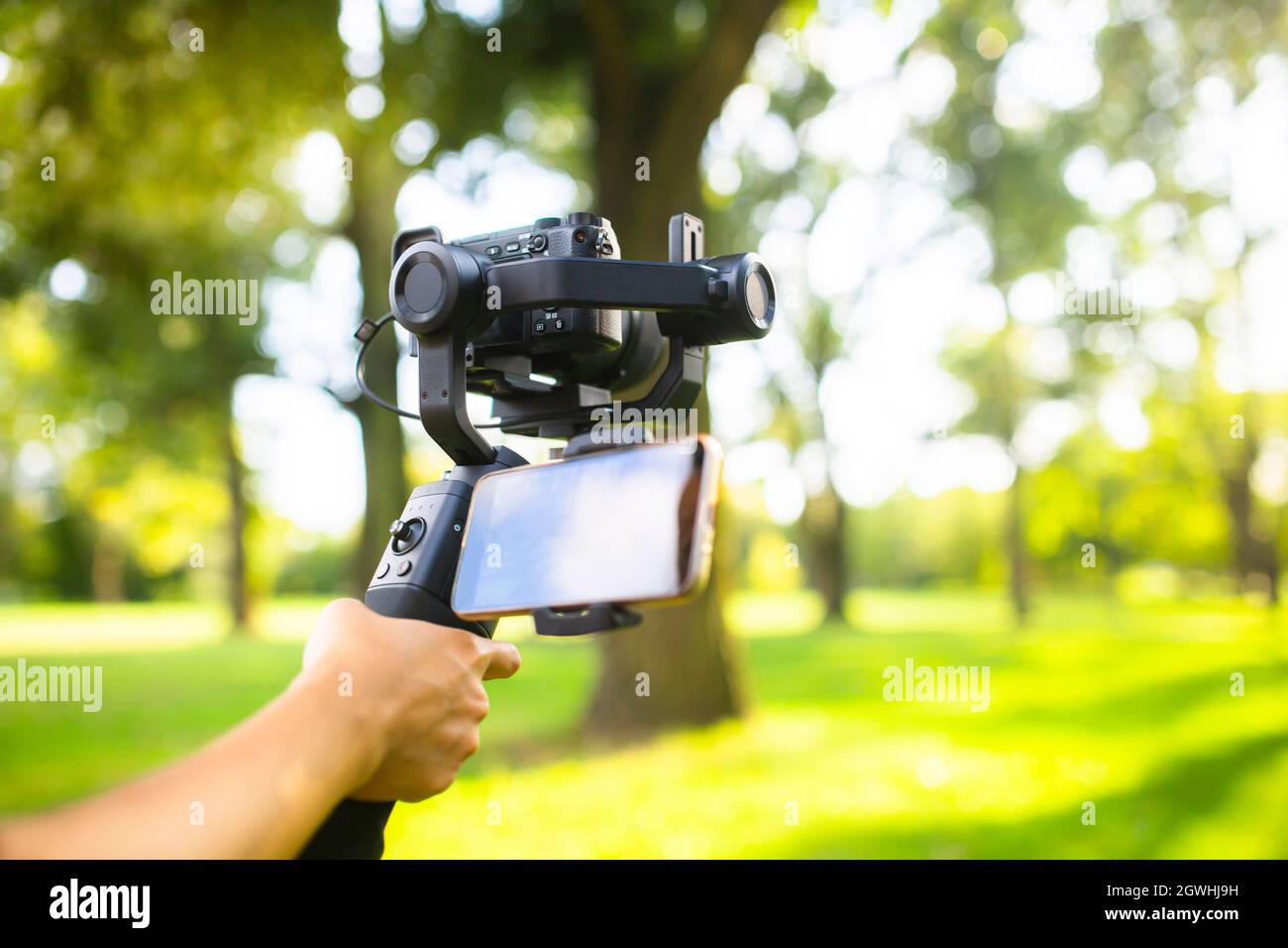 Gimbal stabilized hi-res stock photography and images - Alamy