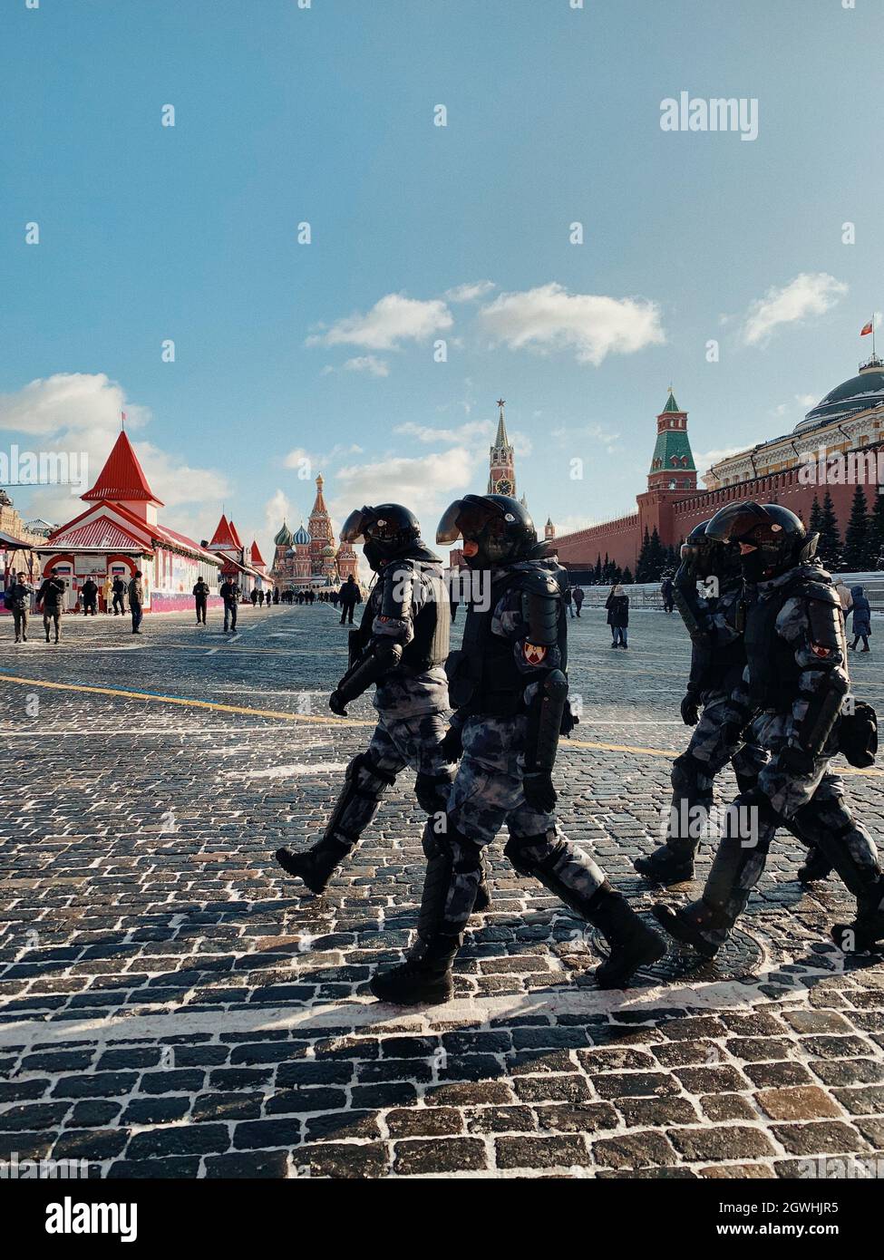 Moscow police omon hi-res stock photography and images - Alamy