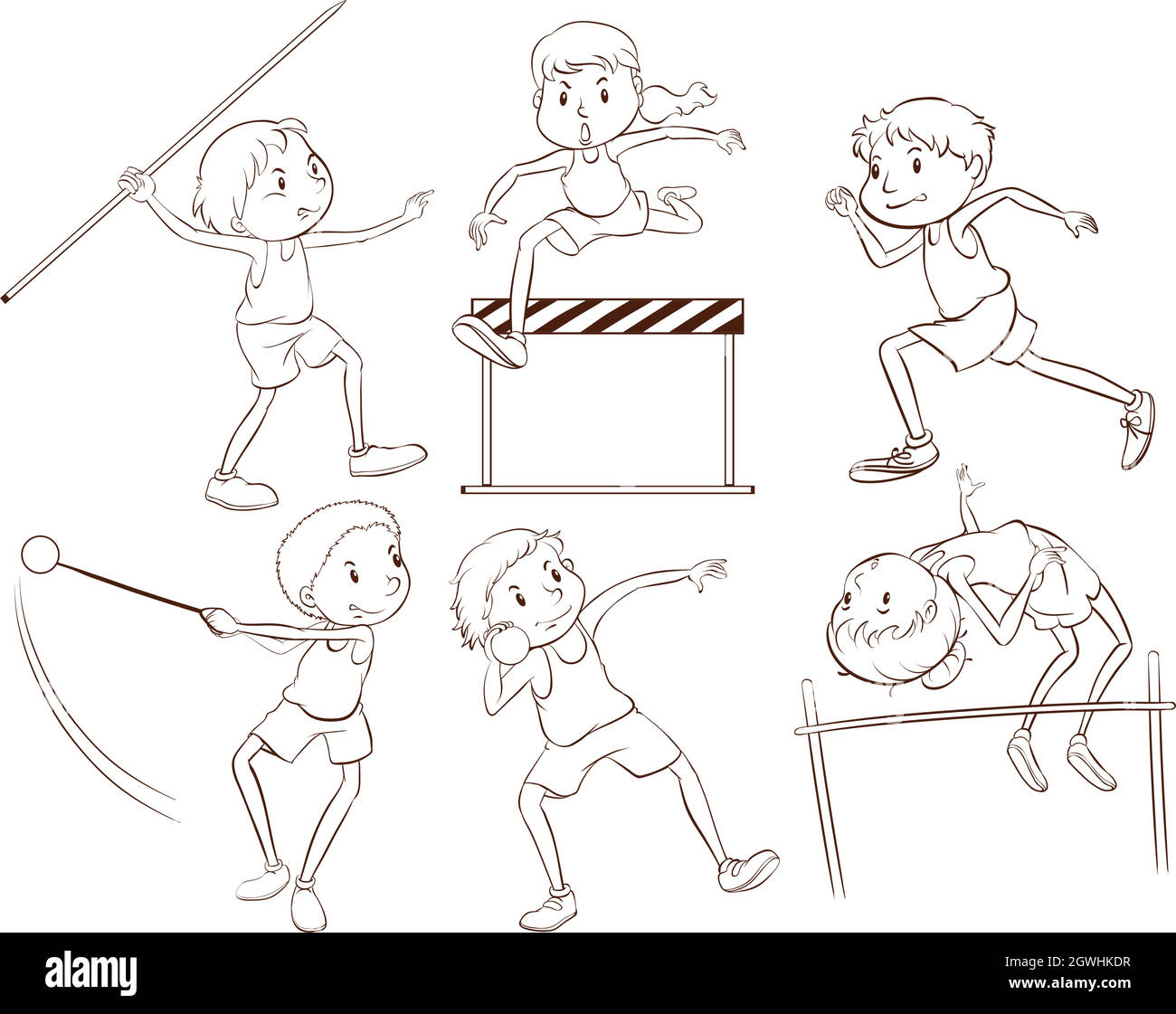 Kids Doing Outdoor Activities Stock Vector Image Art Alamy kids-doing-outdoor-activities-stock-vector-image-art-alamy