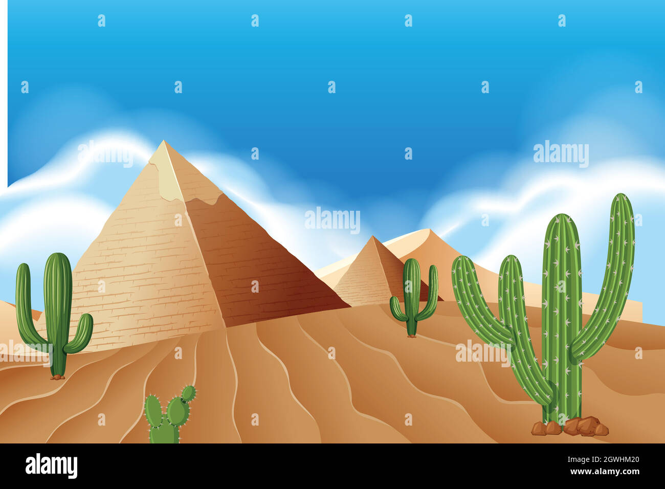 Desert pyramid hi-res stock photography and images - Alamy