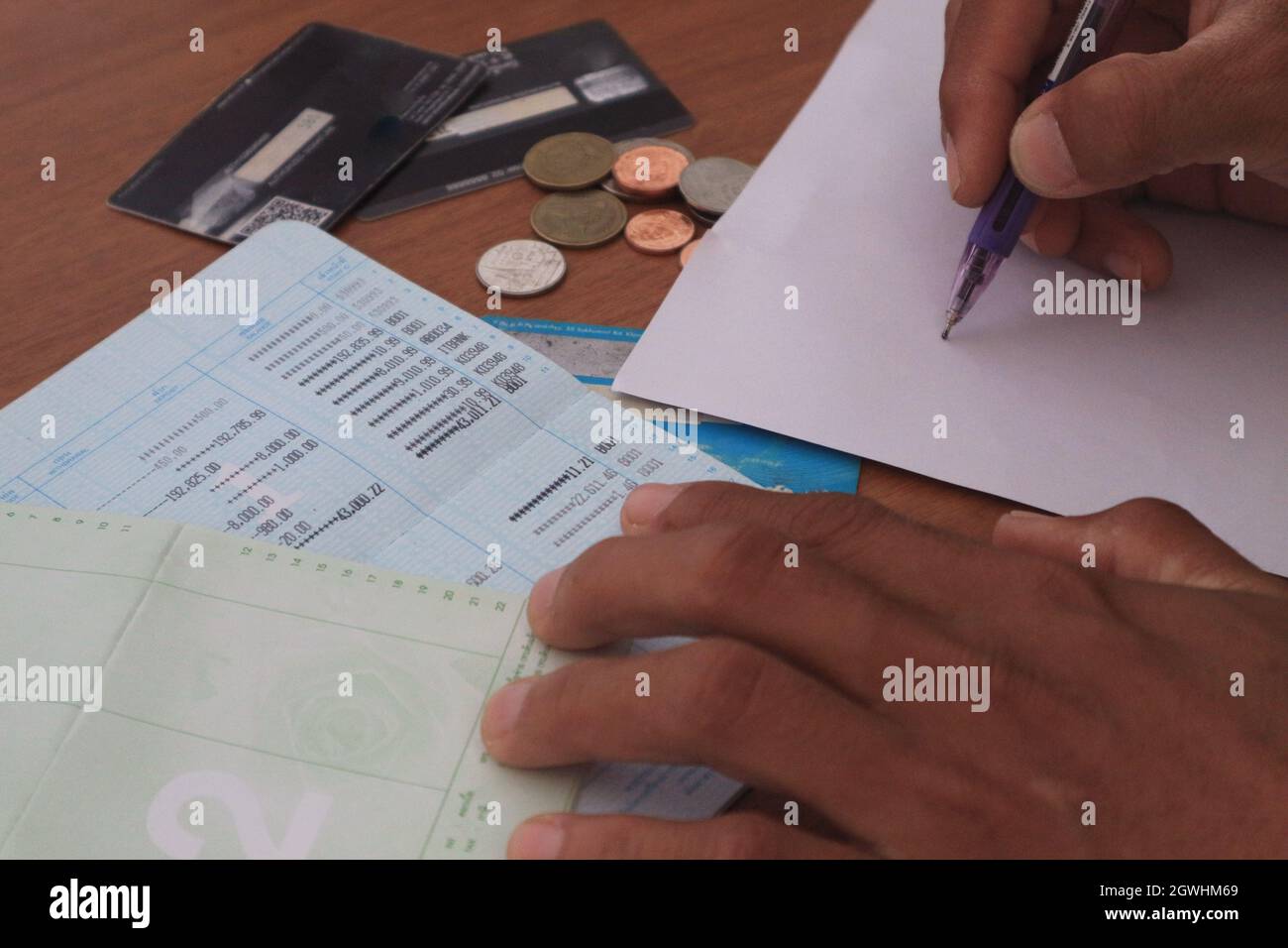 Bank Account Statement Interest High Resolution Stock Photography and ...