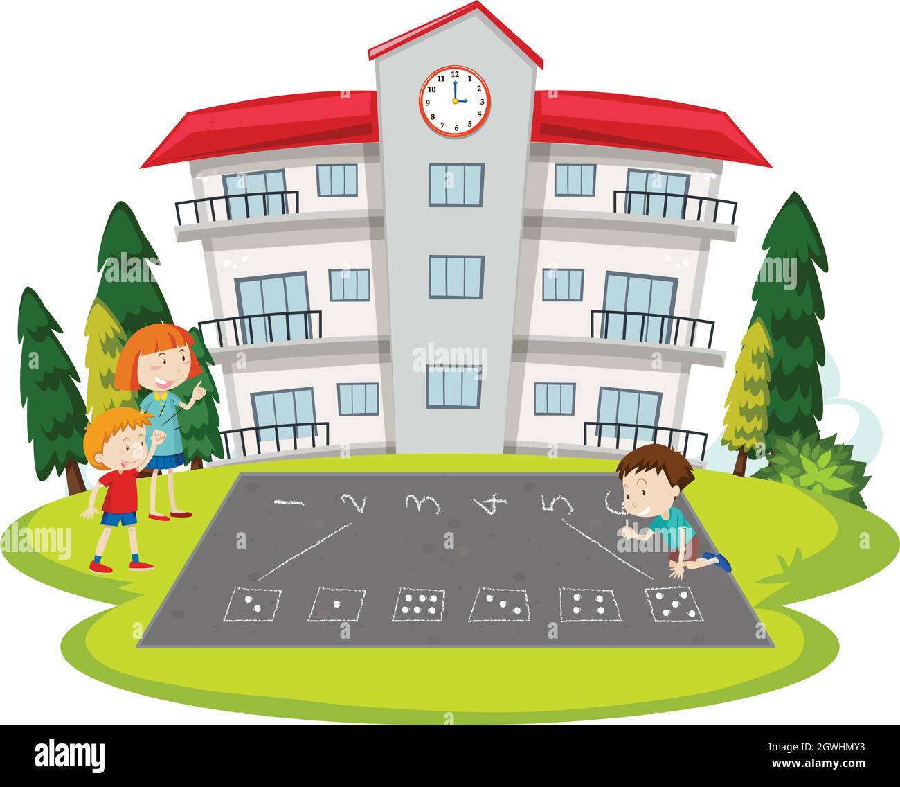 Child math class Stock Vector Images - Alamy