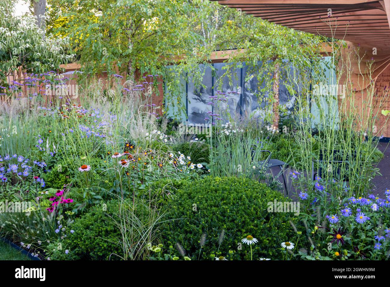 The silver medal winning Florence Nightingale Show Garden at RHS ...