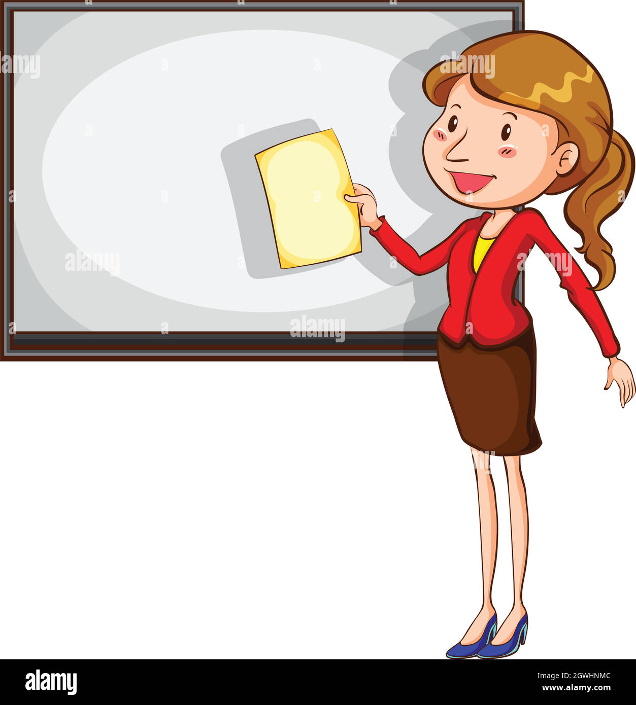 A sketch of a simple teacher Stock Vector Image & Art - Alamy