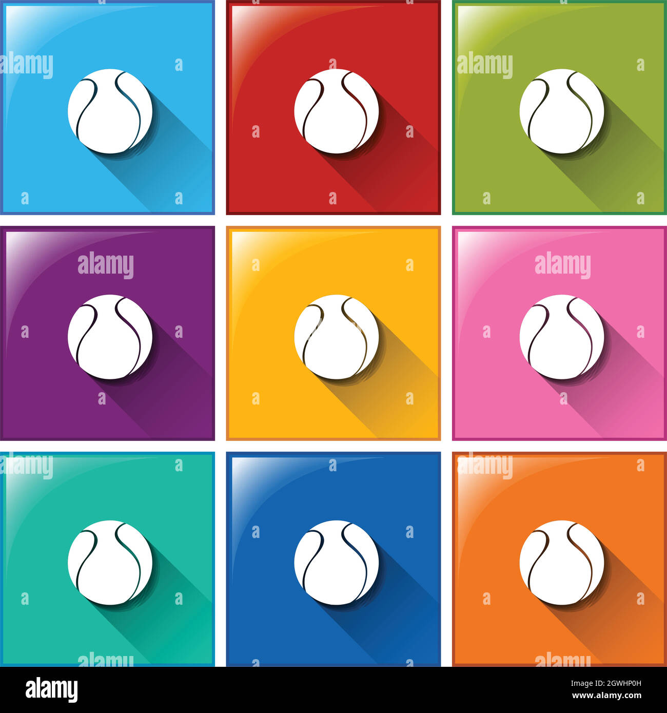 Rubber buttons Stock Vector Images - Alamy
