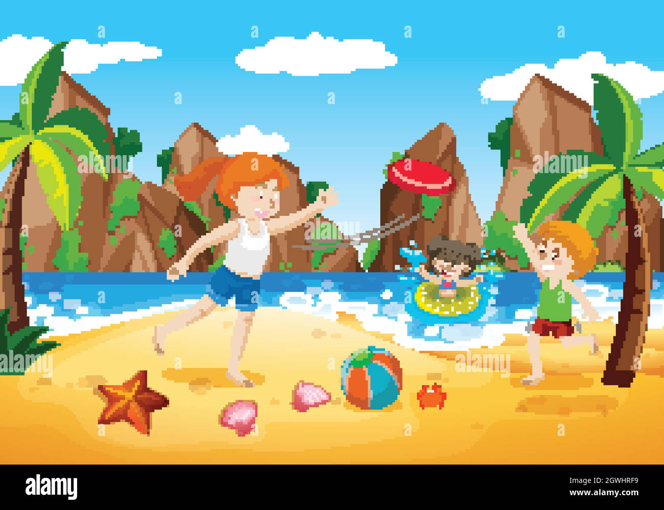 People having fun Stock Vector Images - Alamy
