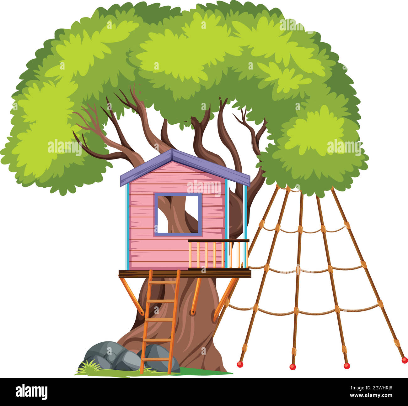 Tree House Clipart
