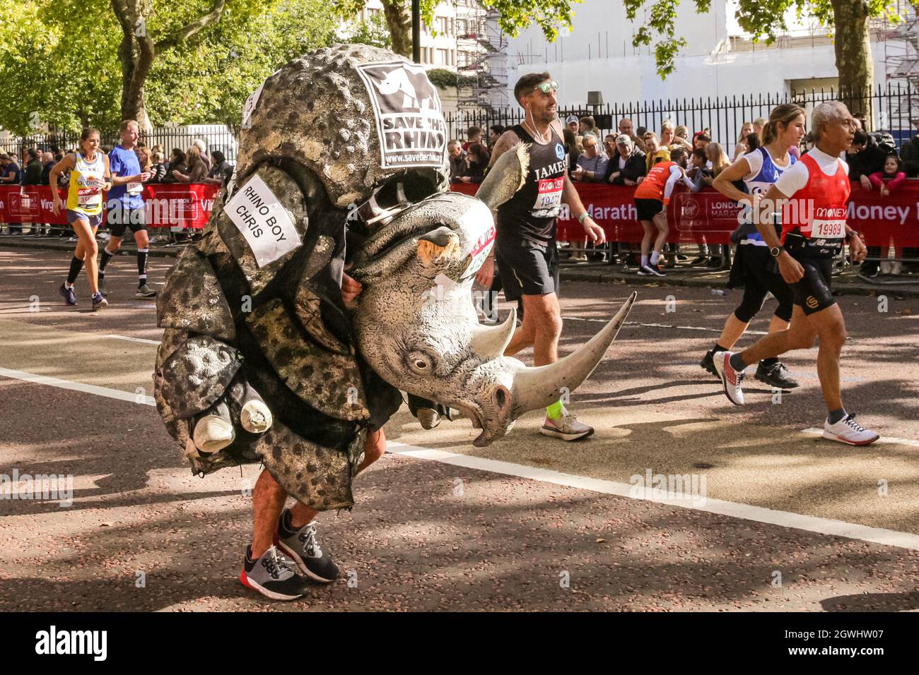 Rhino runner hi-res stock photography and images - Alamy