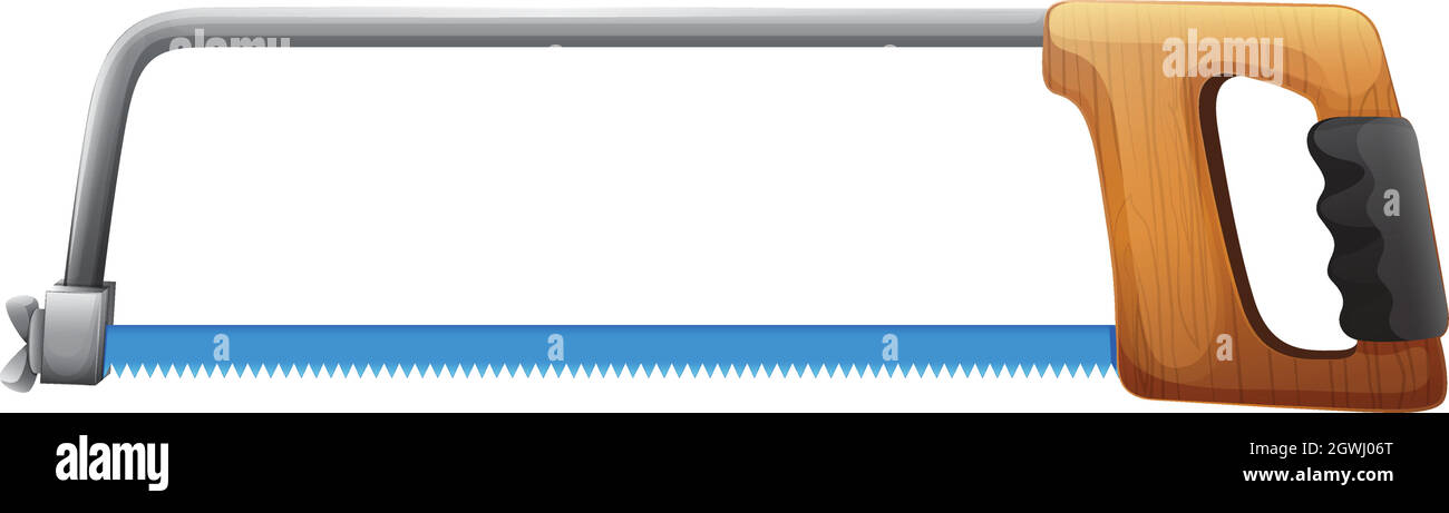 Hand tool cutting wood Stock Vector Images - Alamy