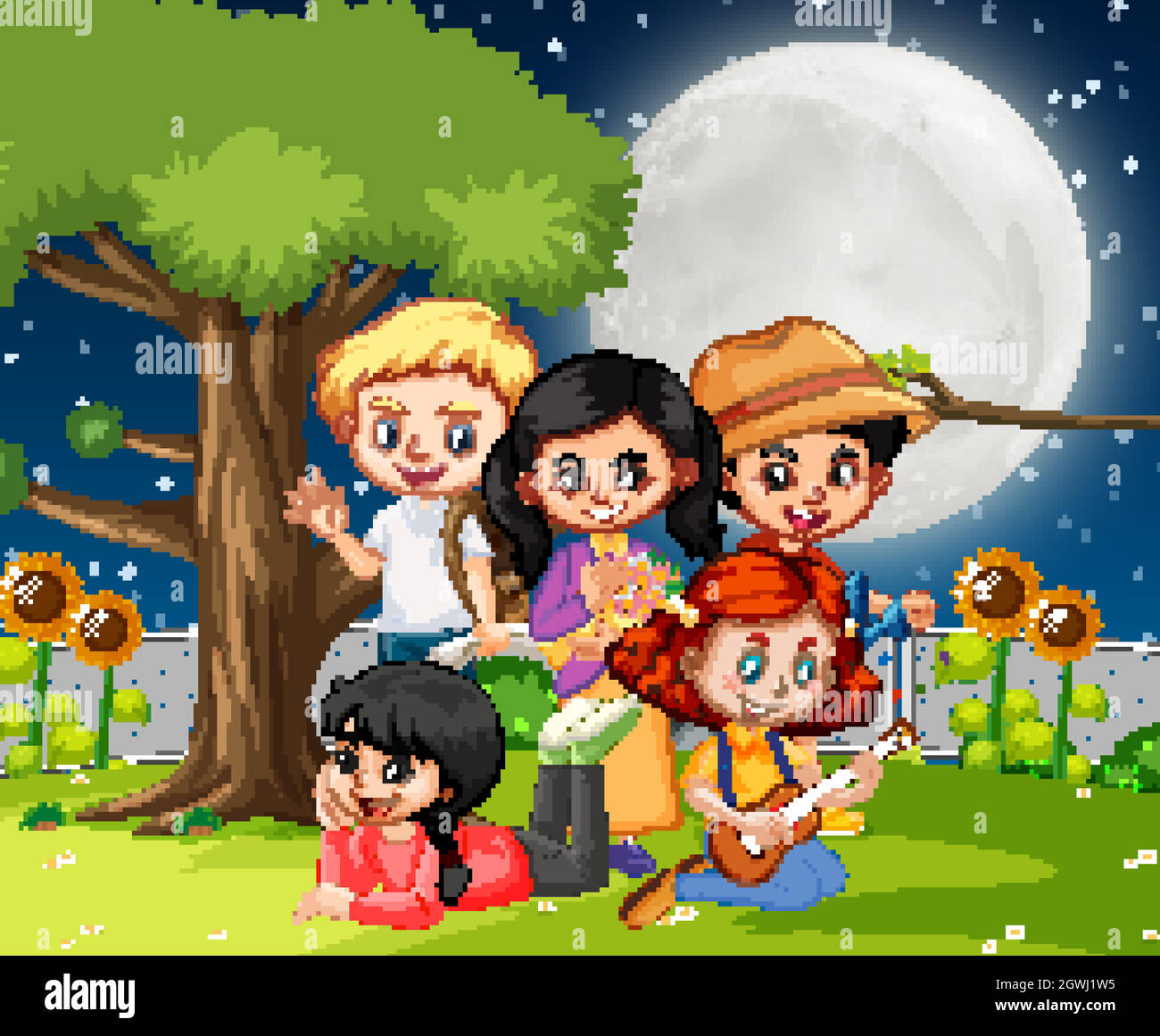 Children see sky night hi-res stock photography and images - Alamy