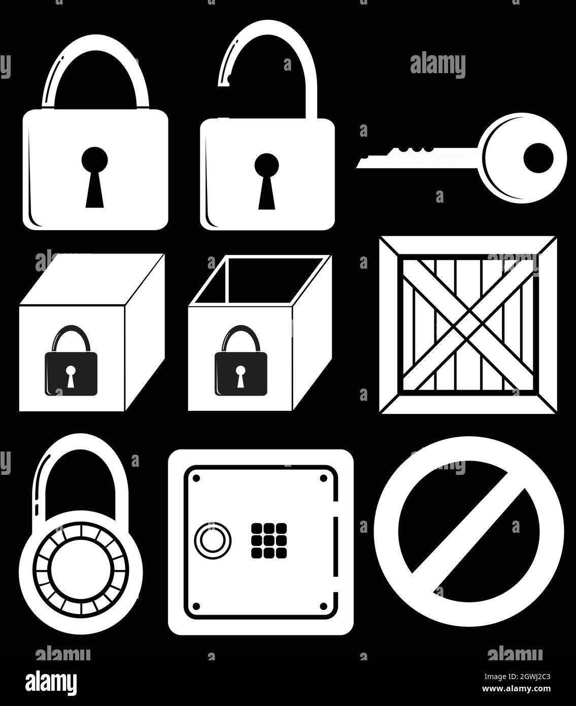 Safety fastening Stock Vector Images - Alamy