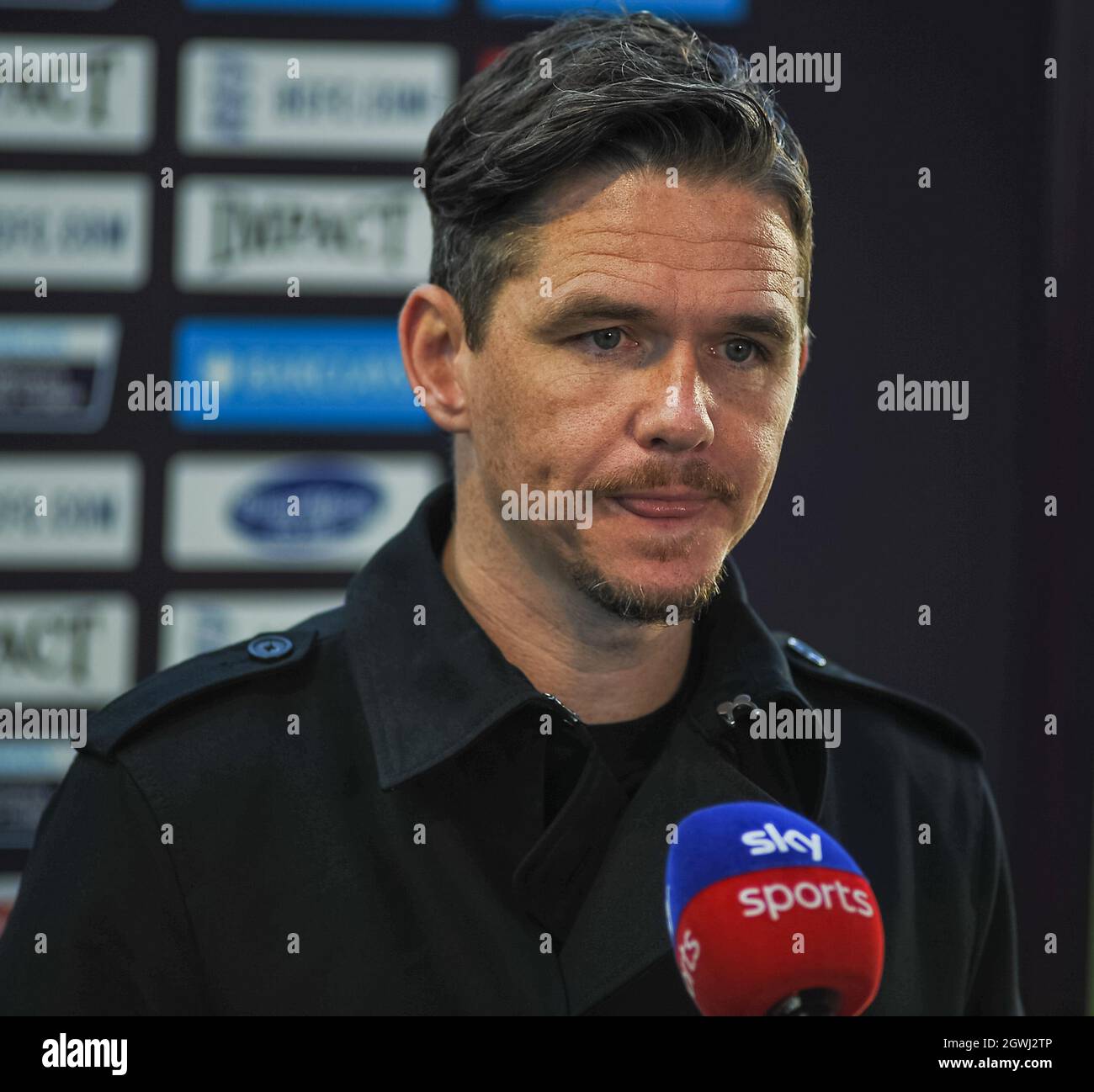 Marc Skinner (Manchester United Manager) pre game During the Womens ...
