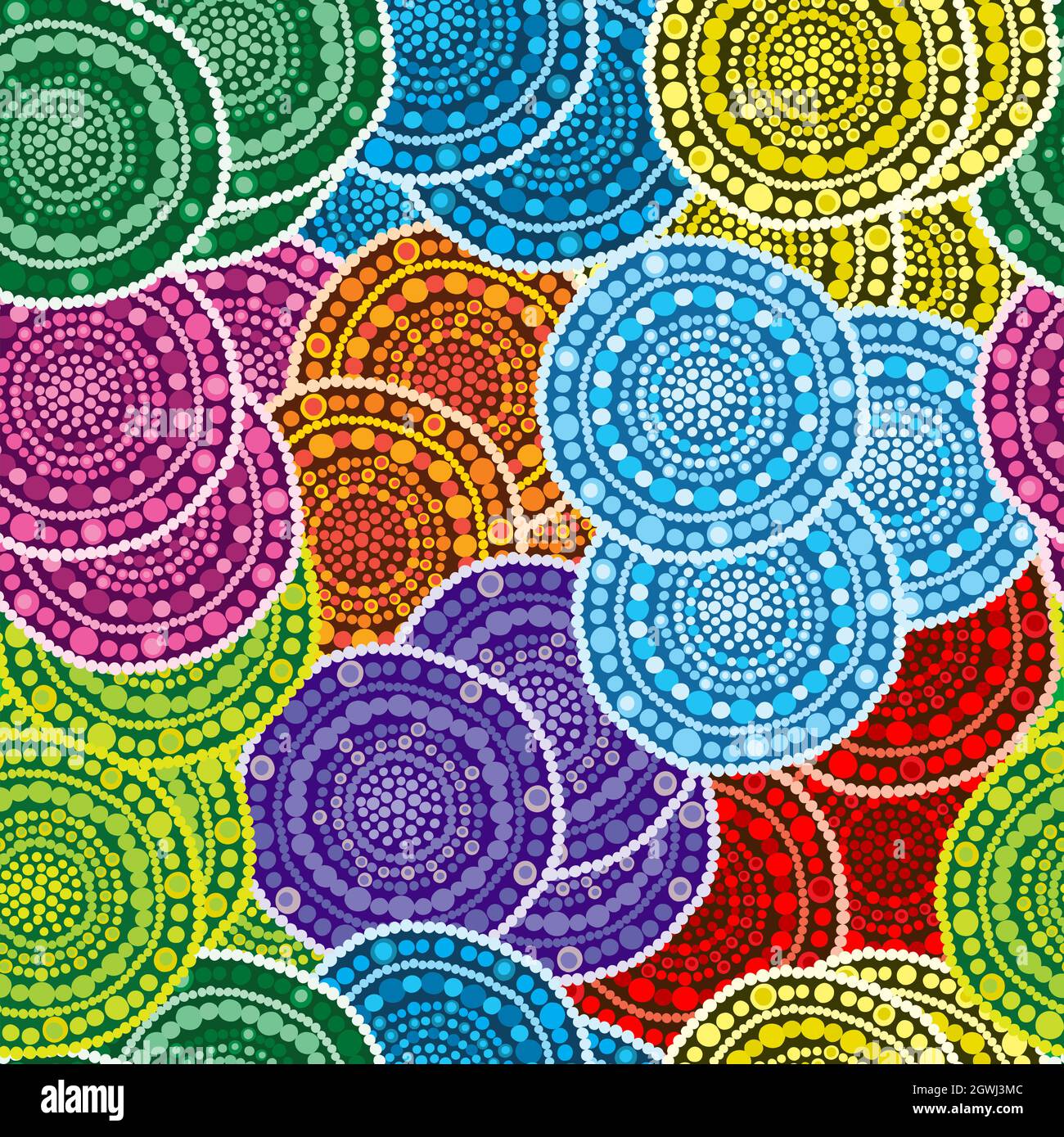 Background mosaic made colored Stock Vector Images - Alamy