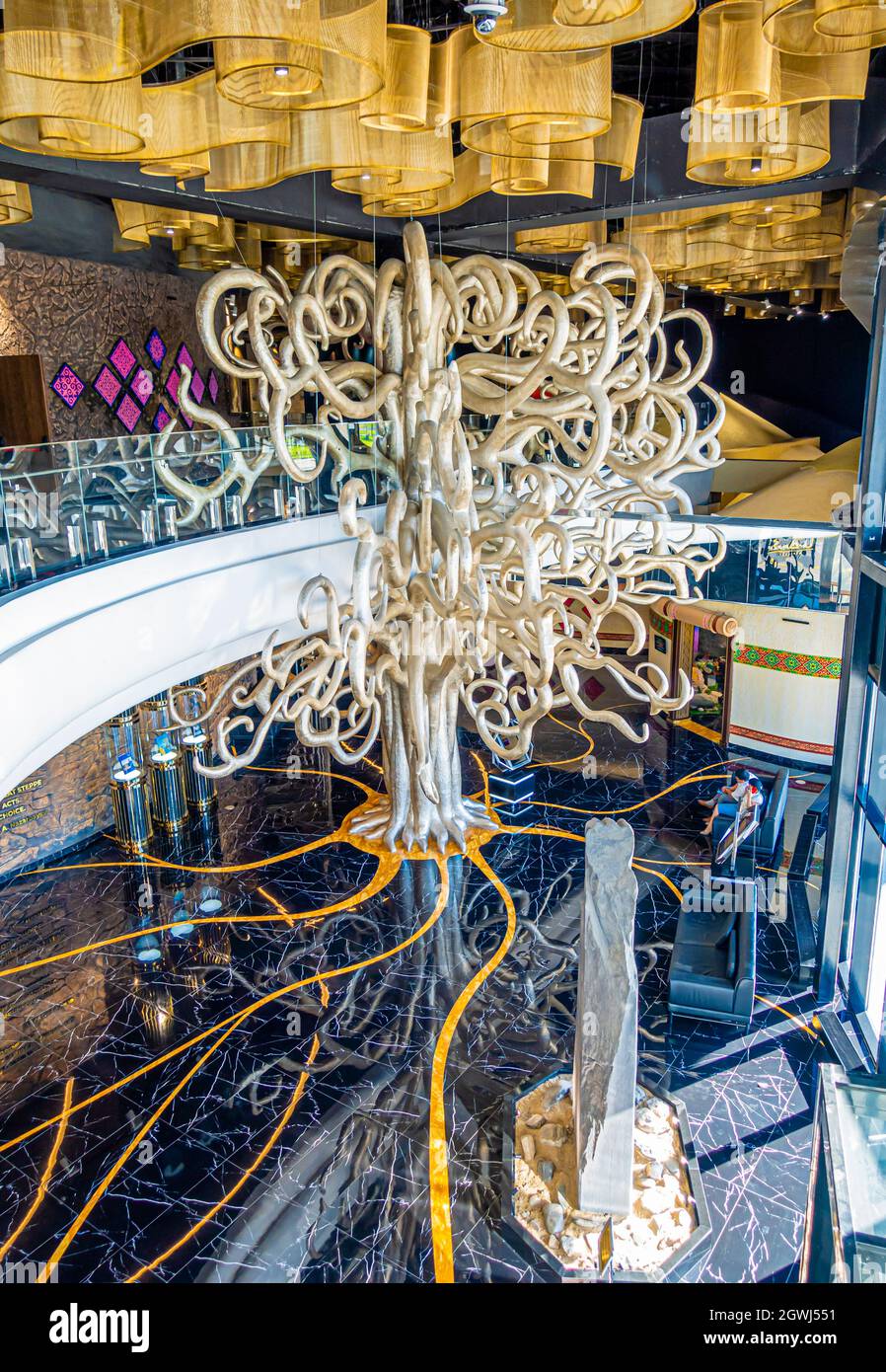 Culture ethnographic centre museum in Turkistan, featuring national ...