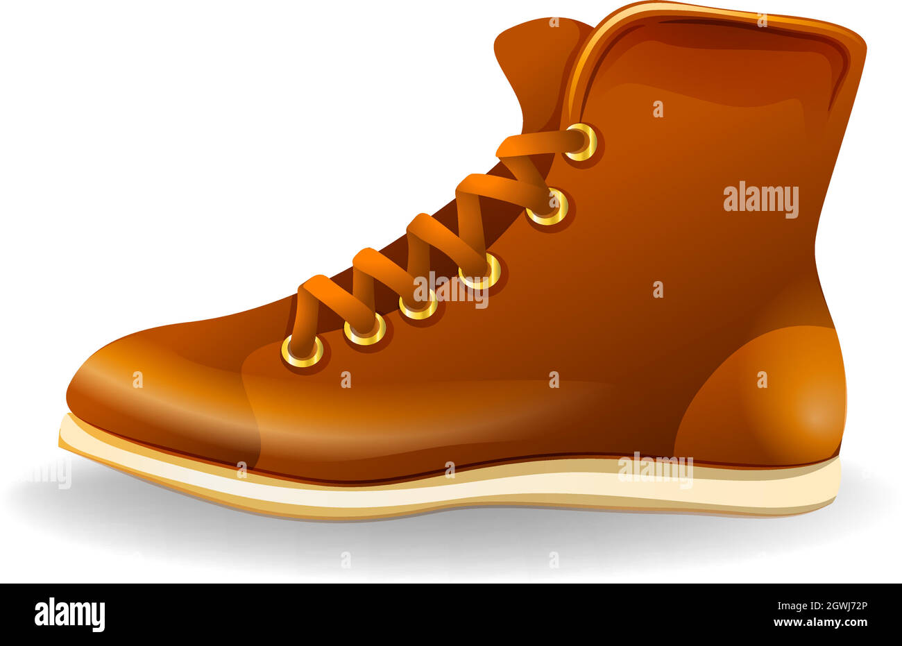 Side view on brown Stock Vector Images - Alamy