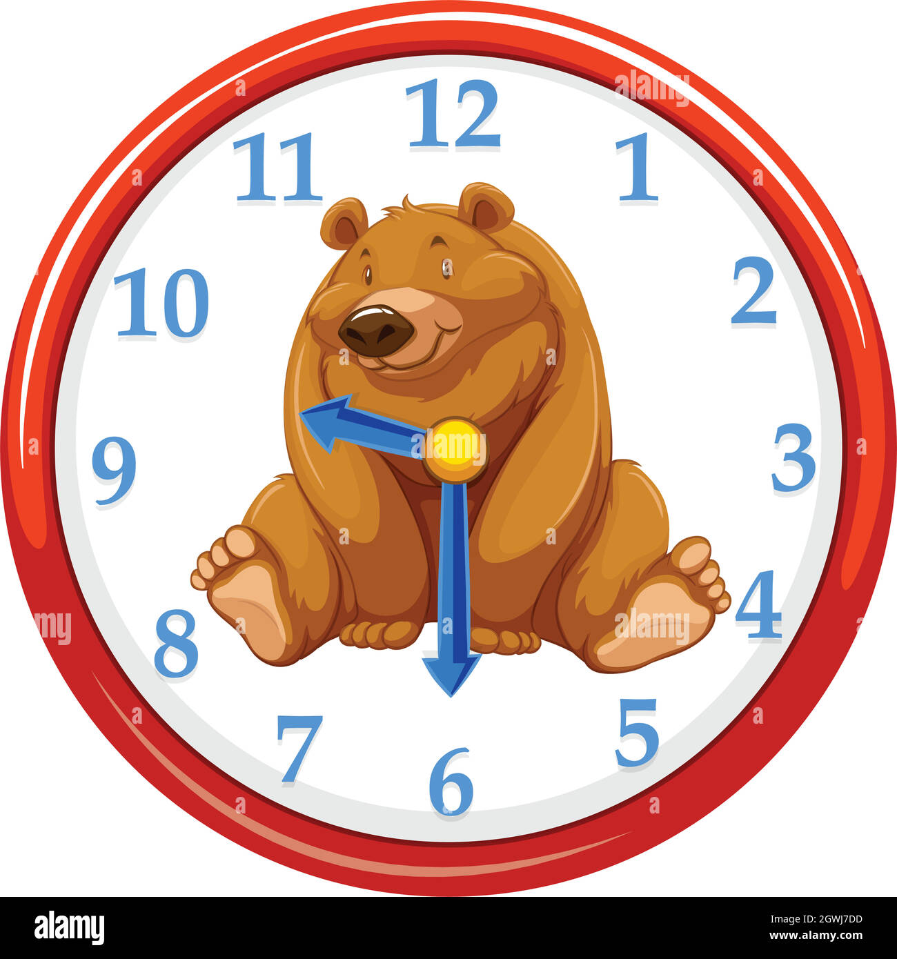 Cartoon bear hi-res stock photography and images - Alamy