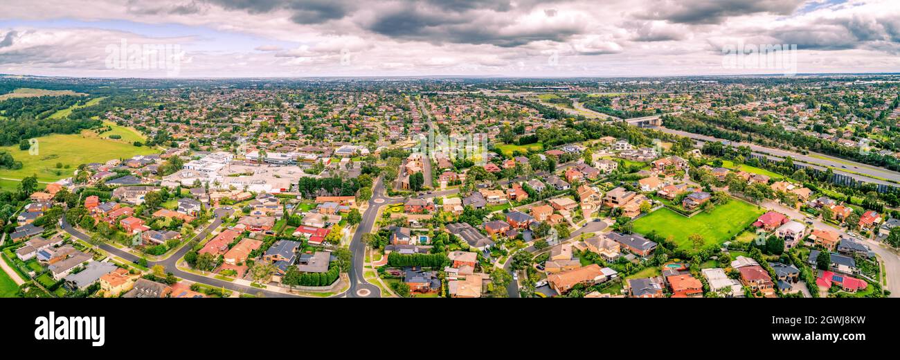 Australian suburb map hi-res stock photography and images - Alamy