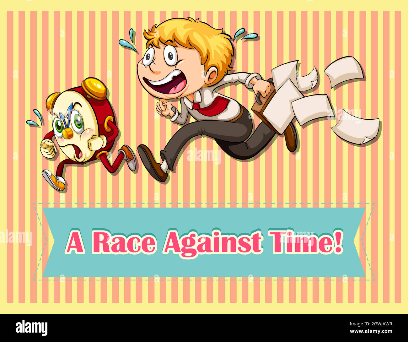 Race Against Time Idiom