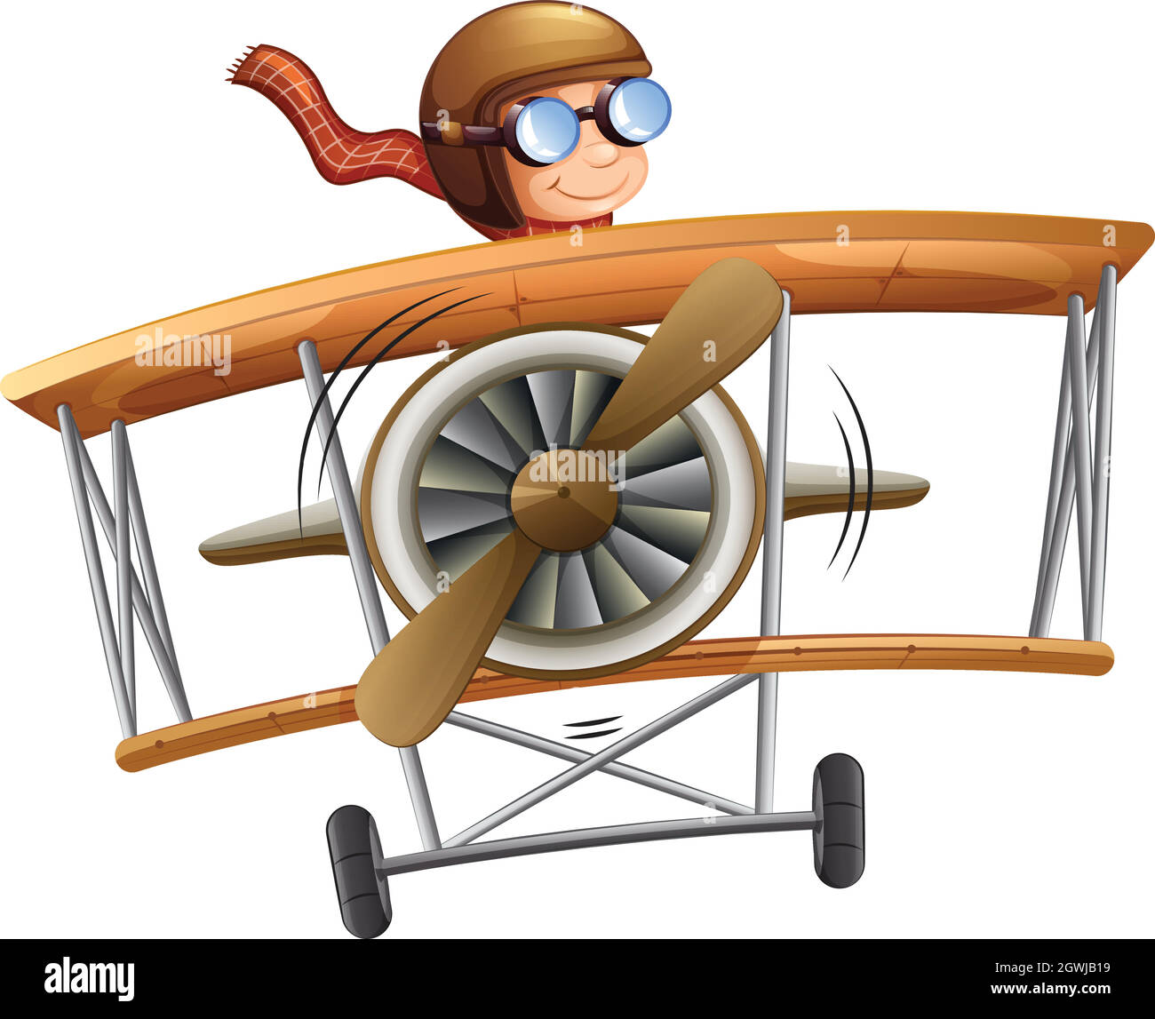 Kid child pilot flying Cut Out Stock Images & Pictures - Alamy