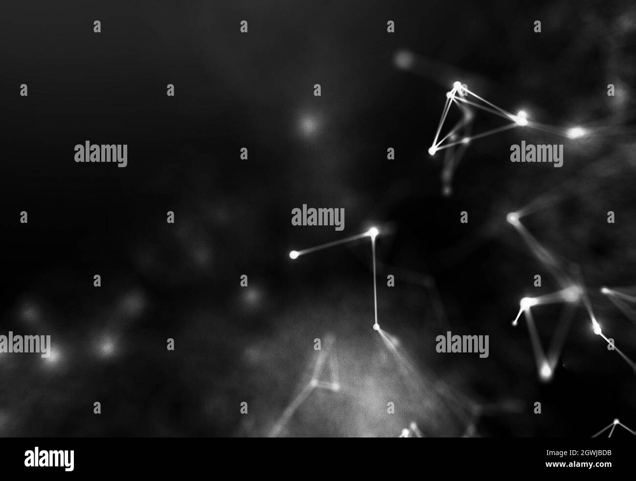 Music background. Big Data Particle Flow Visualisation. Science ...