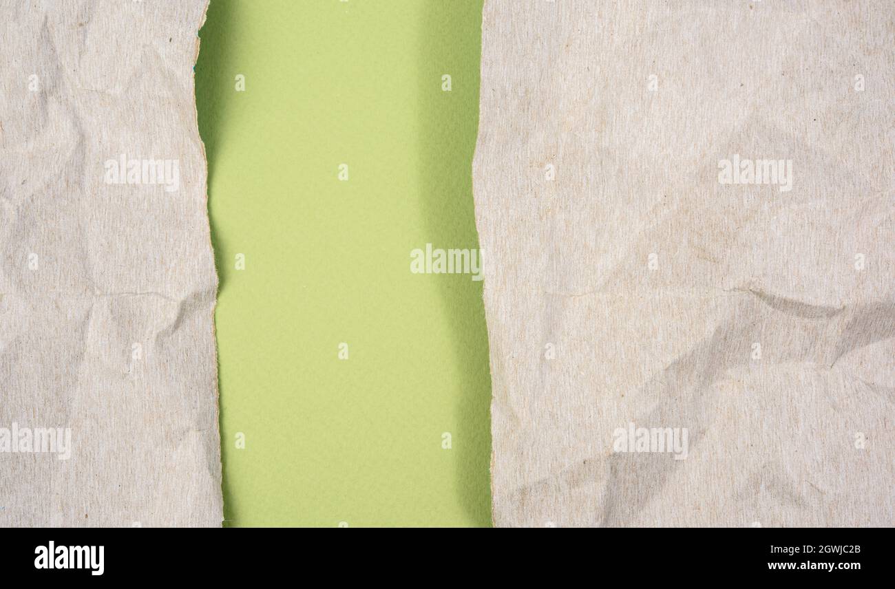 Half crumpled paper texture hi-res stock photography and images - Alamy