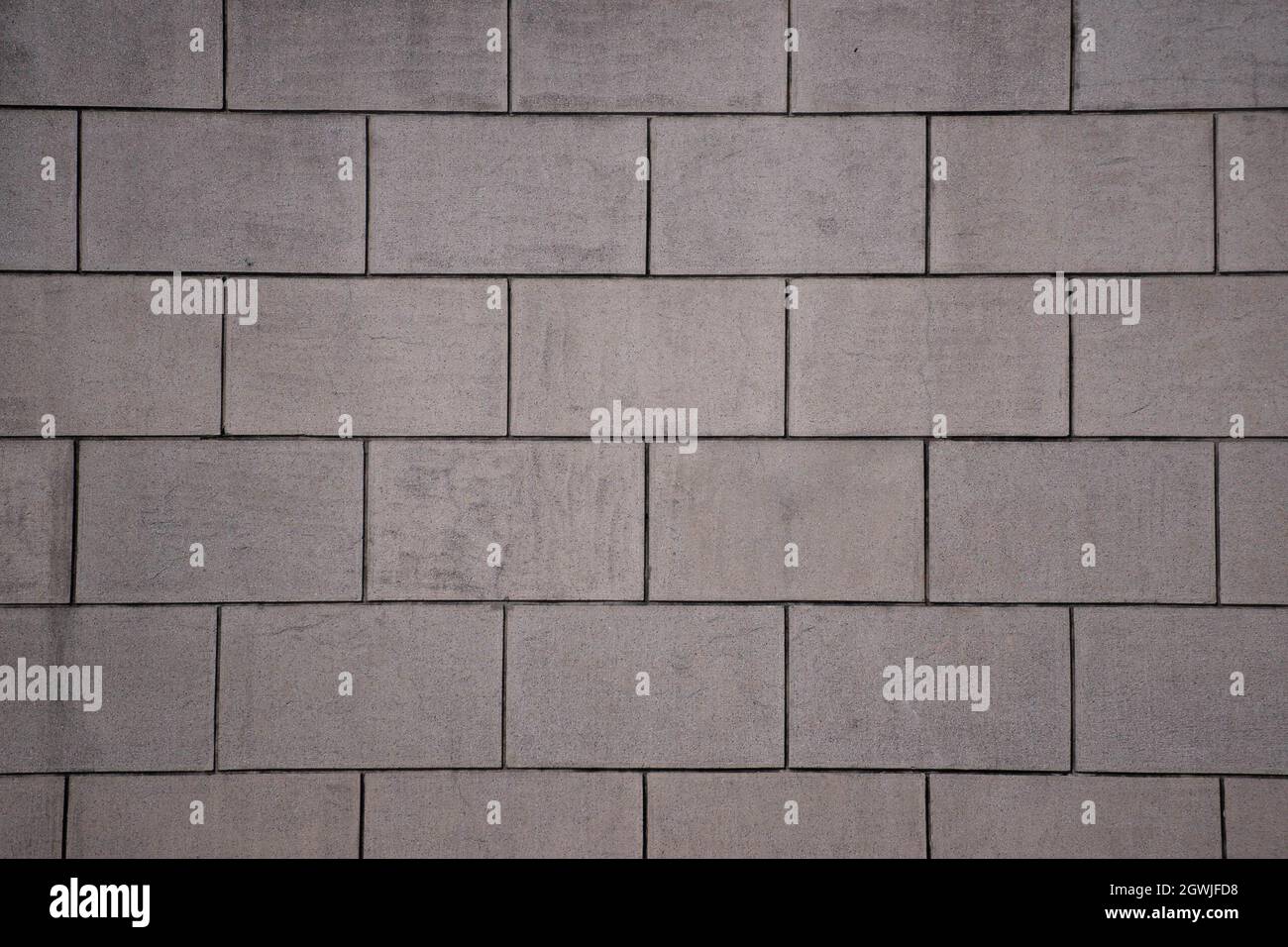 Cement Block Wall Pattern And Background Stock Photo - Alamy