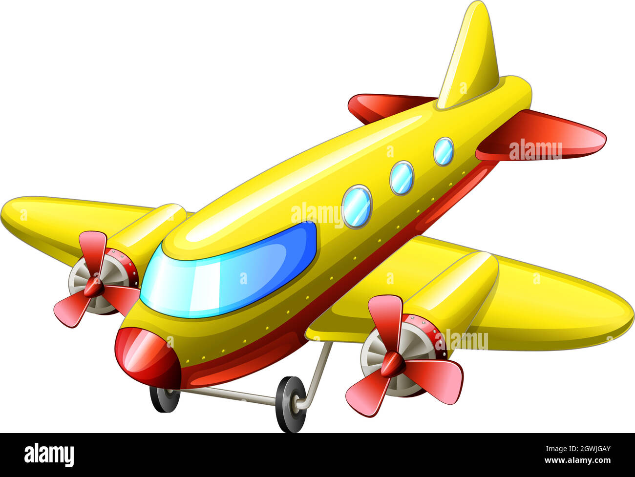 Jet airplane engines Stock Vector Images - Alamy