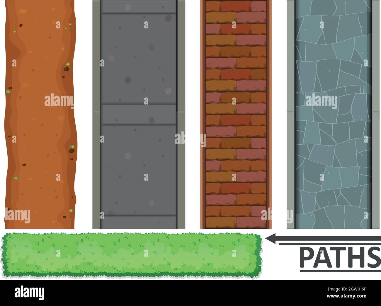 Aerial group of 5 Stock Vector Images - Alamy