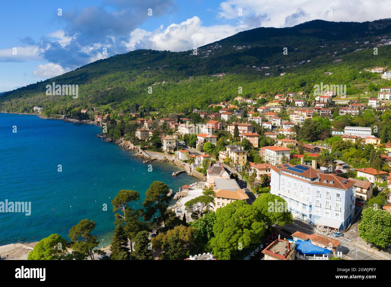 Lovran village hi-res stock photography and images - Alamy
