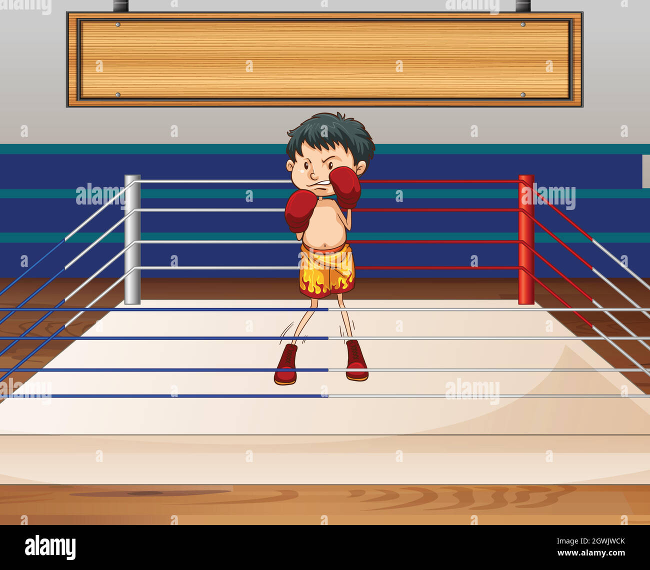 Boxing Stock Vector Images - Alamy