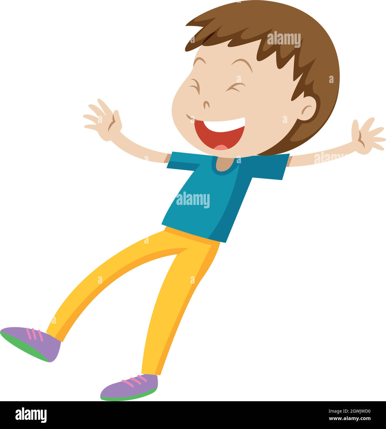 Child Laughing Clipart