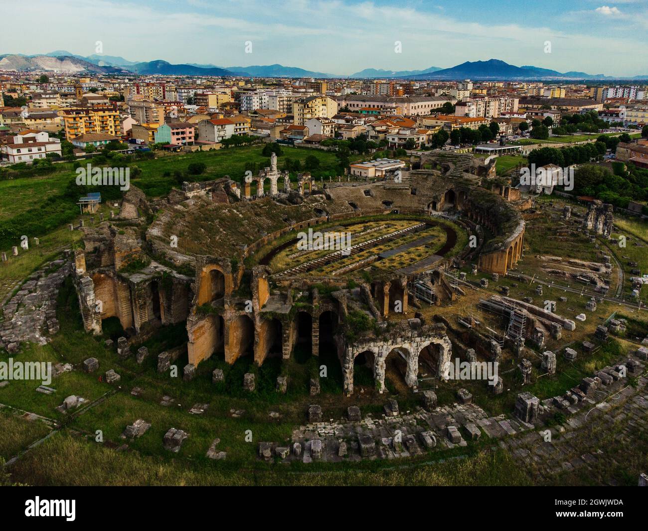 Capua aerial hi-res stock photography and images - Alamy