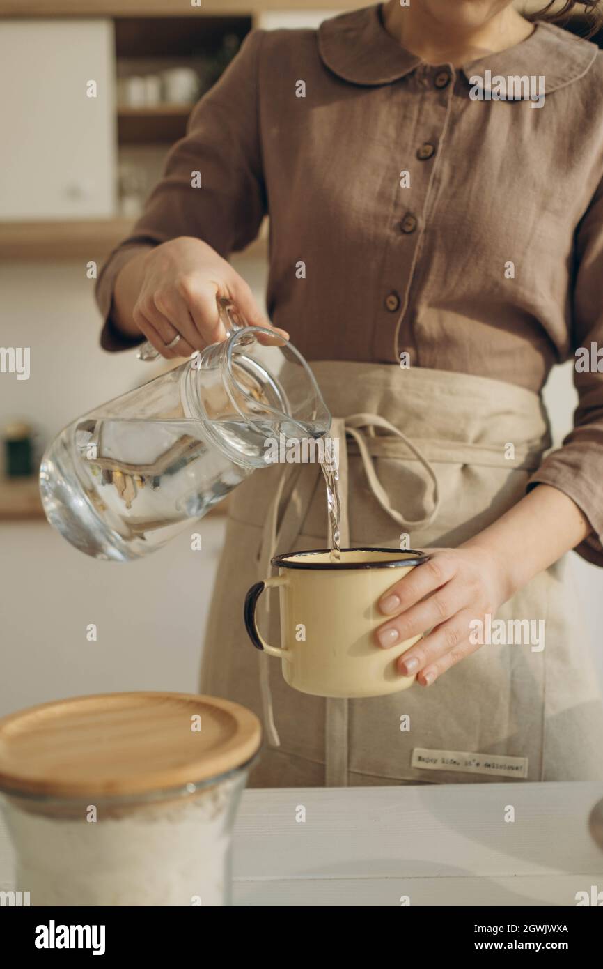 Measuring Cup And Water High Resolution Stock Photography and Images ...