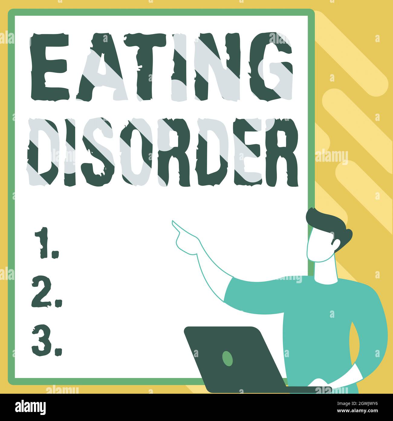 Inspiration showing sign Eating Disorder. Business concept illnesses ...