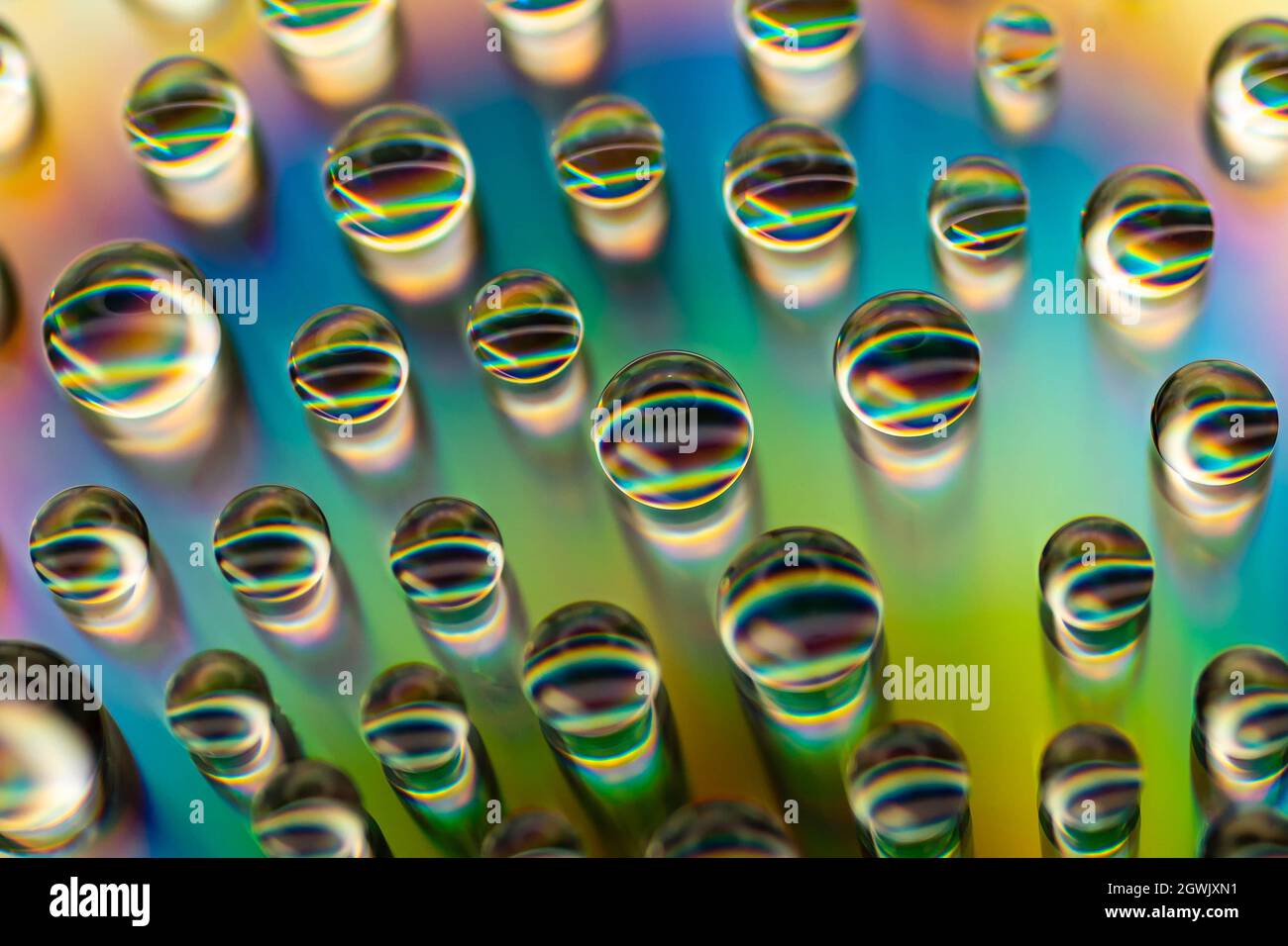 Refracted water drop hi-res stock photography and images - Alamy