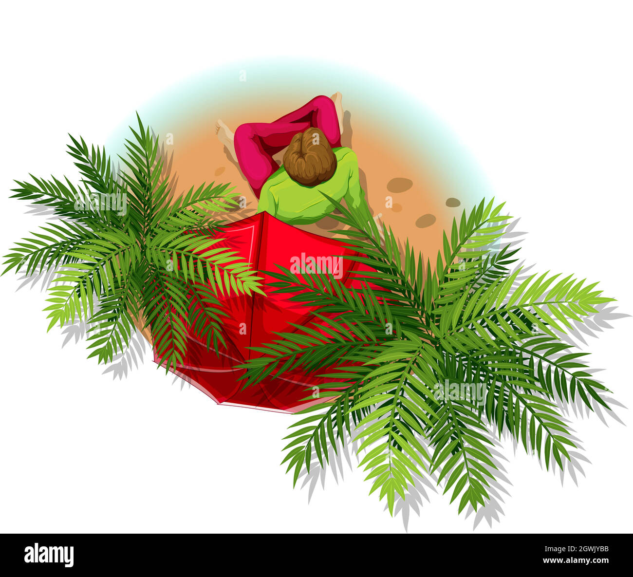 Down trees Cut Out Stock Images & Pictures - Alamy