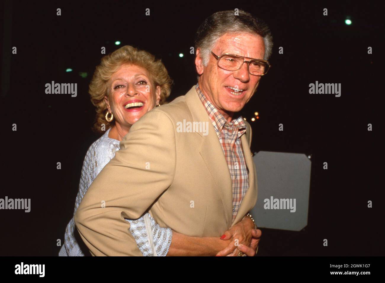 Jackie Cooper and Barbara Cooper Circa 1980's Credit: Ralph Dominguez ...