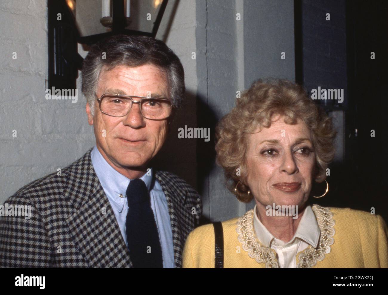 Jackie Cooper and Barbara Cooper Circa 1980's Credit: Ralph Dominguez ...