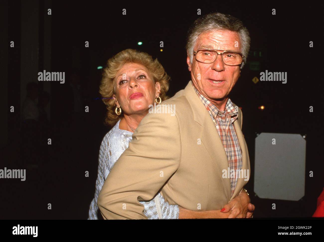 Jackie Cooper and Barbara Cooper Circa 1980's Credit: Ralph Dominguez ...
