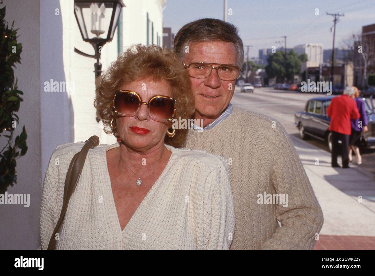 Jackie Cooper and Barbara Cooper Circa 1980's Credit: Ralph Dominguez ...