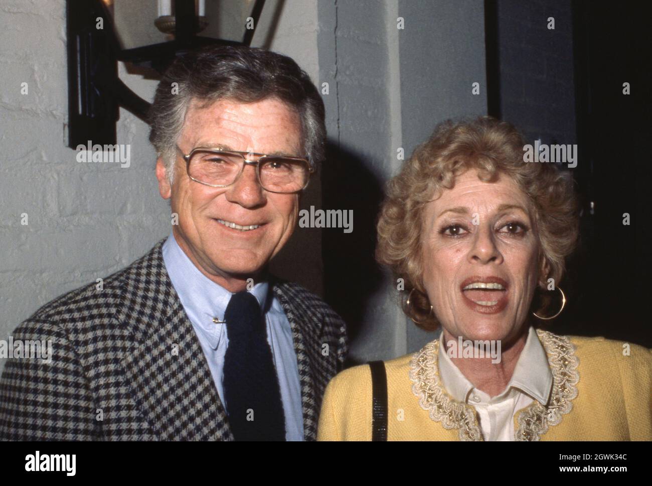 Jackie Cooper and Barbara Cooper Circa 1980's Credit: Ralph Dominguez ...