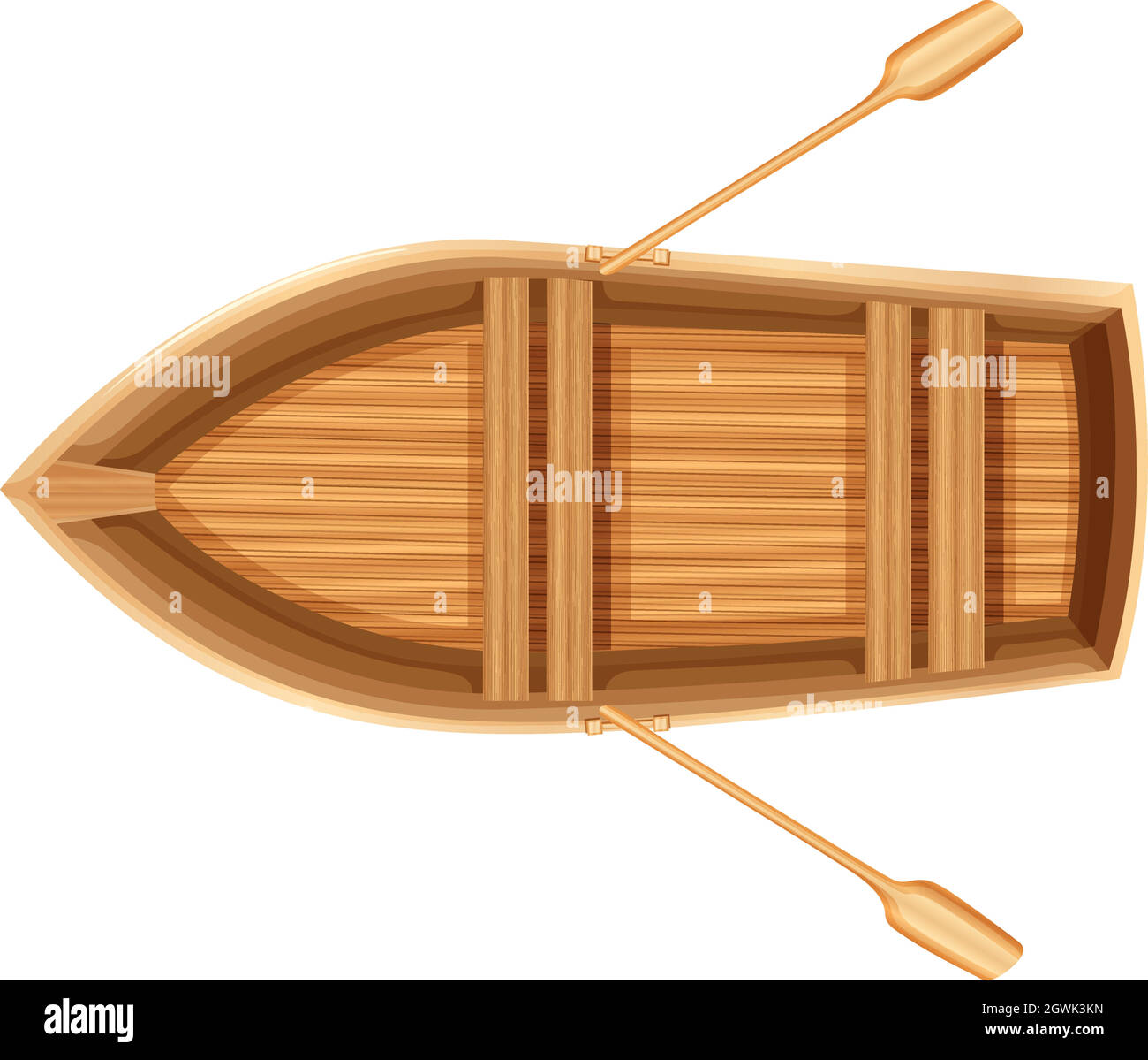 A topview of a boat Stock Vector Image & Art - Alamy