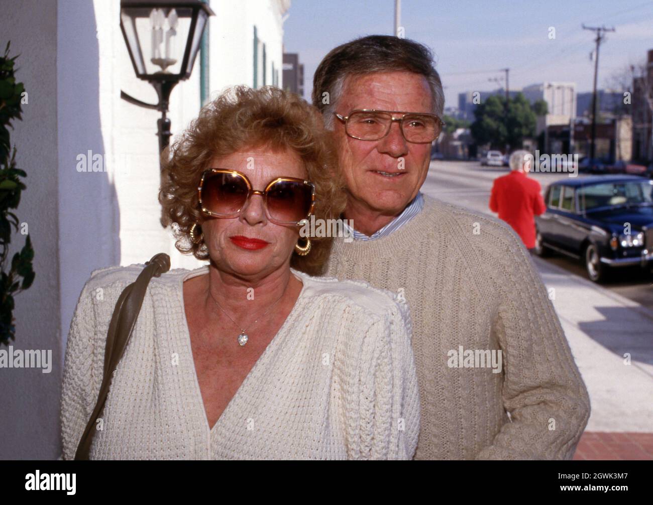 Jackie Cooper and Barbara Cooper Circa 1980's Credit: Ralph Dominguez ...