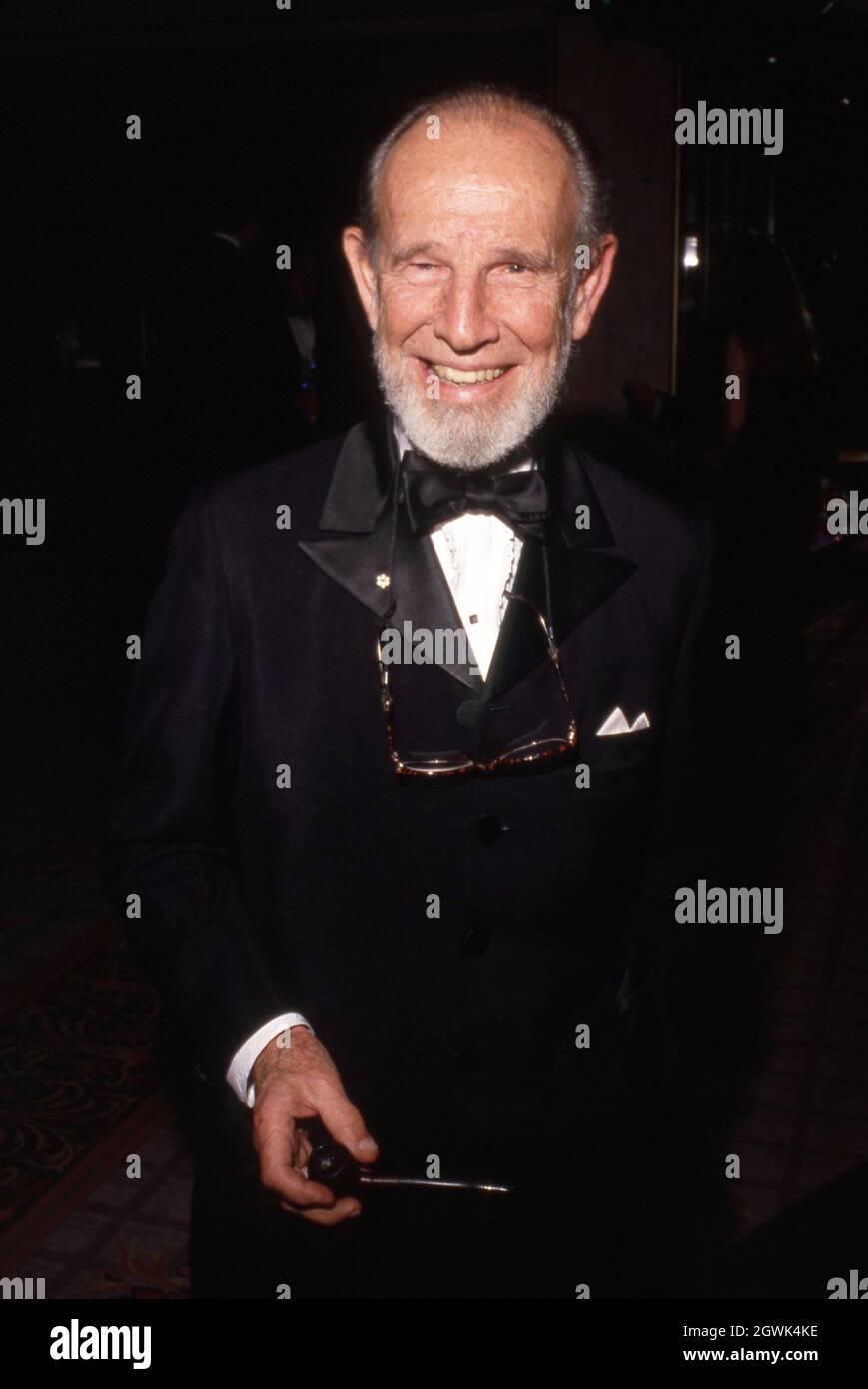 Hume Cronyn 1990 Credit: Ralph Dominguez/MediaPunch Stock Photo - Alamy