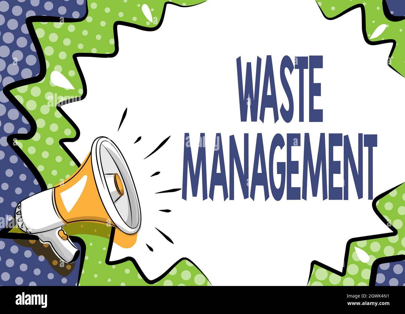 Handwriting text Waste Management. Business approach actions required ...